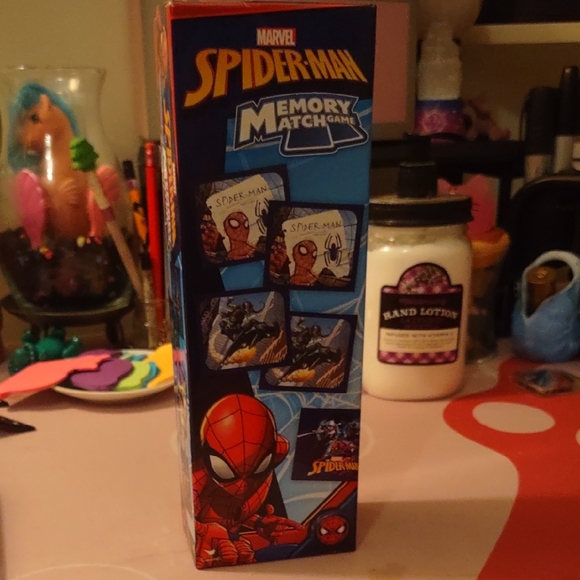 Marvel | Toys | Marvel Spiderman Memory Match Game Red And Blue | Poshmark